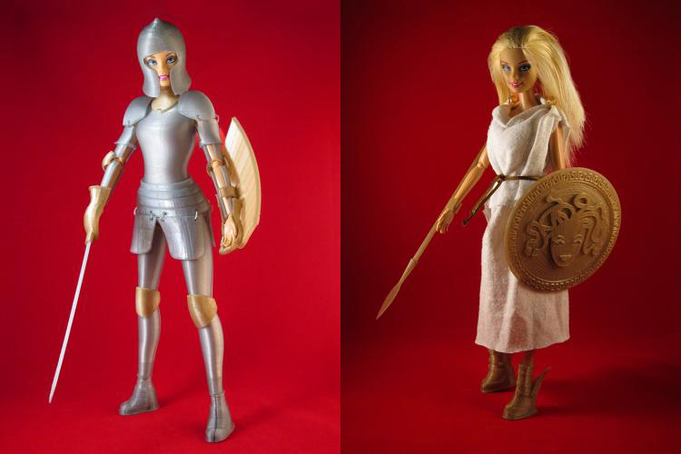 3D Printing: Custom Barbie Battle Armour