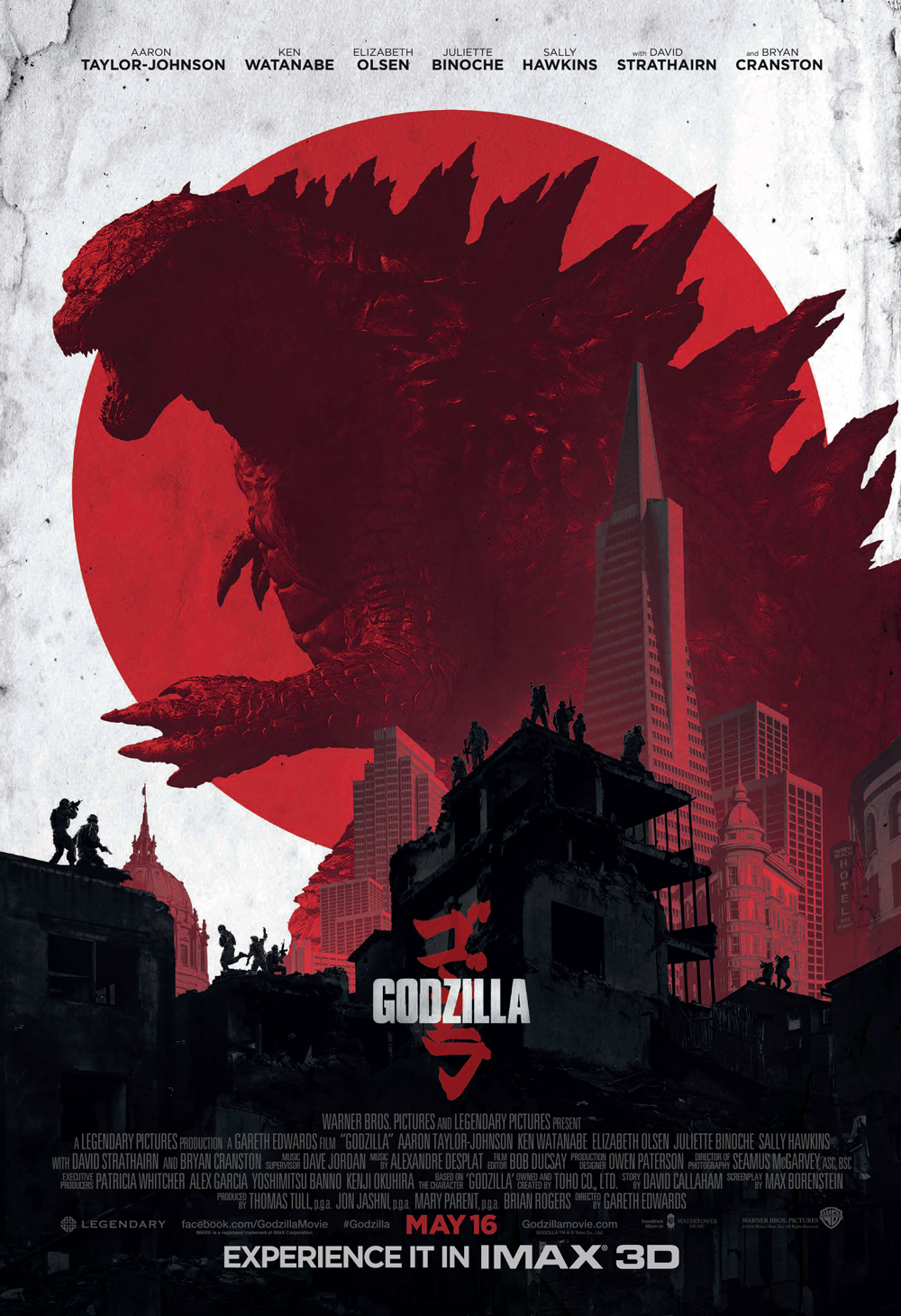 Godzilla: IMAX Poster For 2014 Film