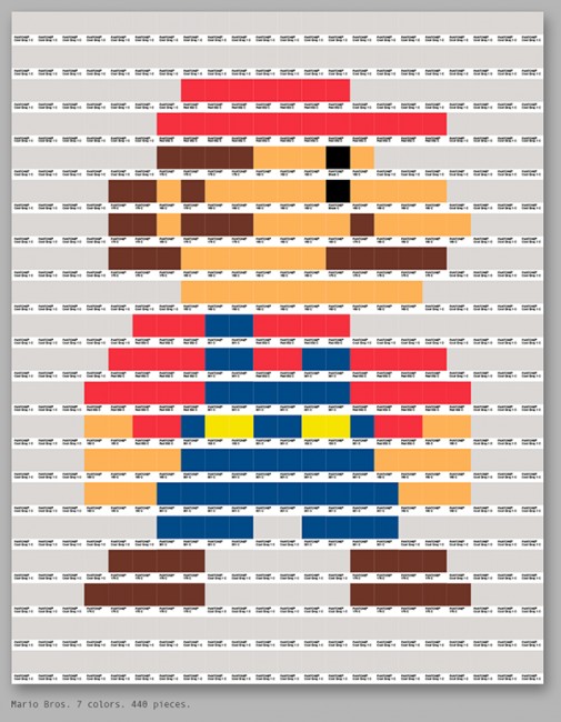 Pantone Colour Swatches Transformed Into Pixel Art - Solopress