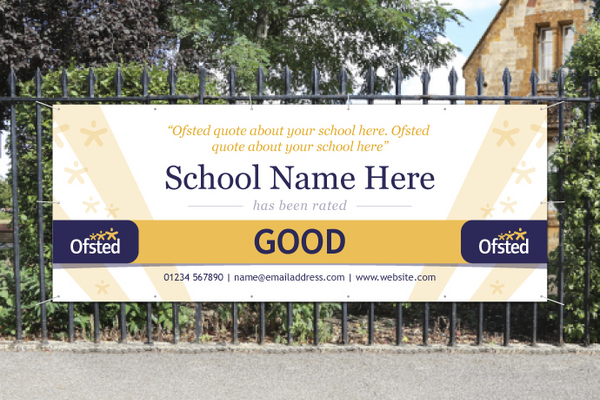 Ofsted Banners | Outstanding & Good School Banners | Solopress UK Ofsted Banners | Outstanding & Good School Banners | Solopress UK