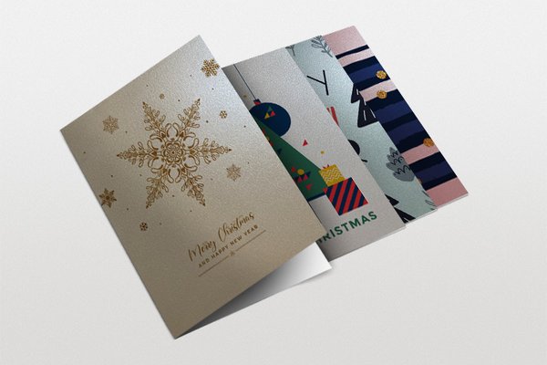 Metallic Christmas Card Printing - Free Mainland UK Delivery - Solopress UK